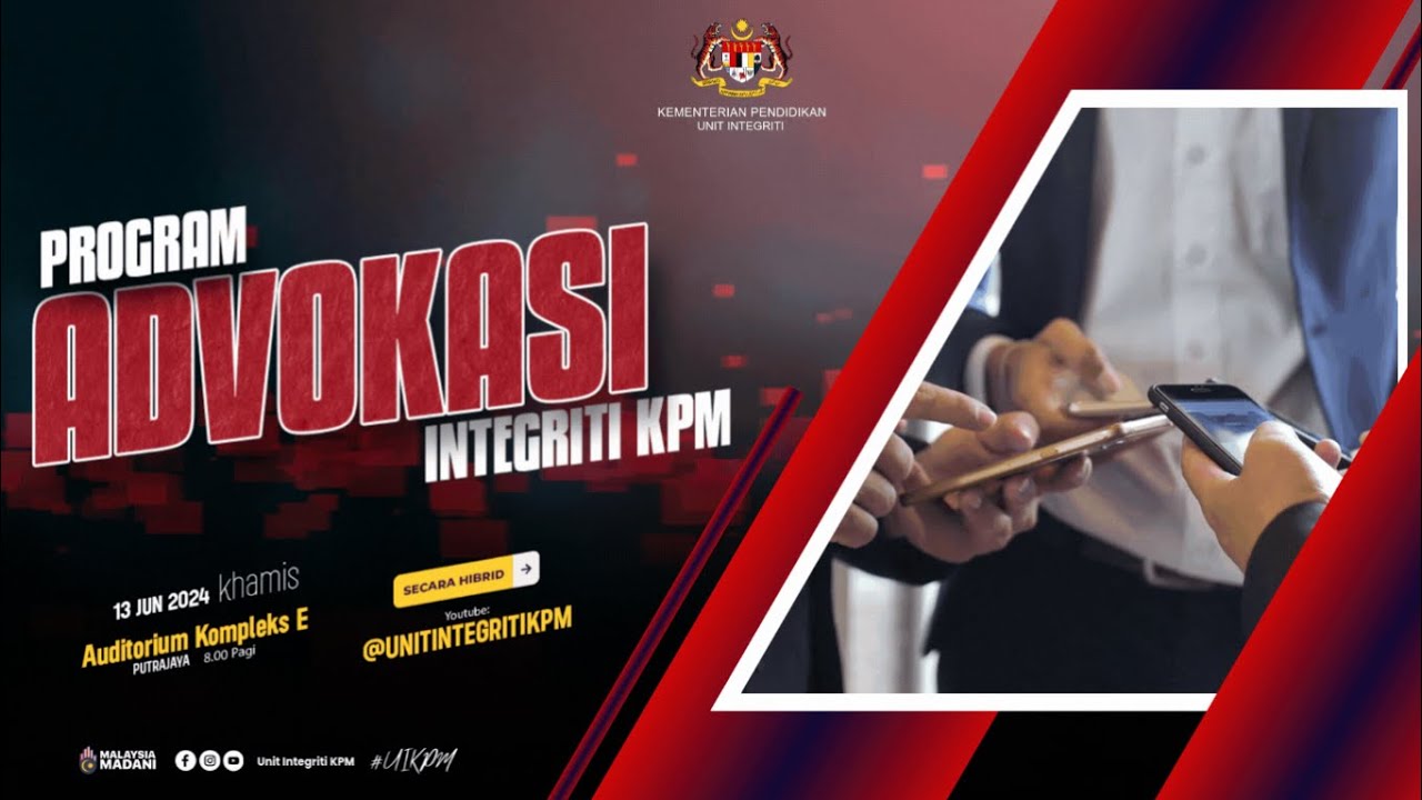 PROGRAM ADVOKASI INTEGRITI KPM - YouTube