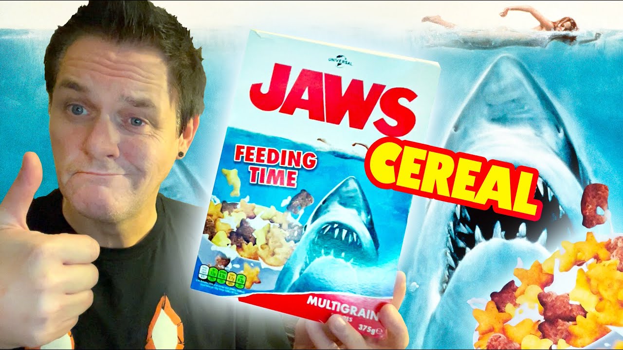 Jaws Feeding Time Cereal Taste Test - We're going to need a bigger bowl ...