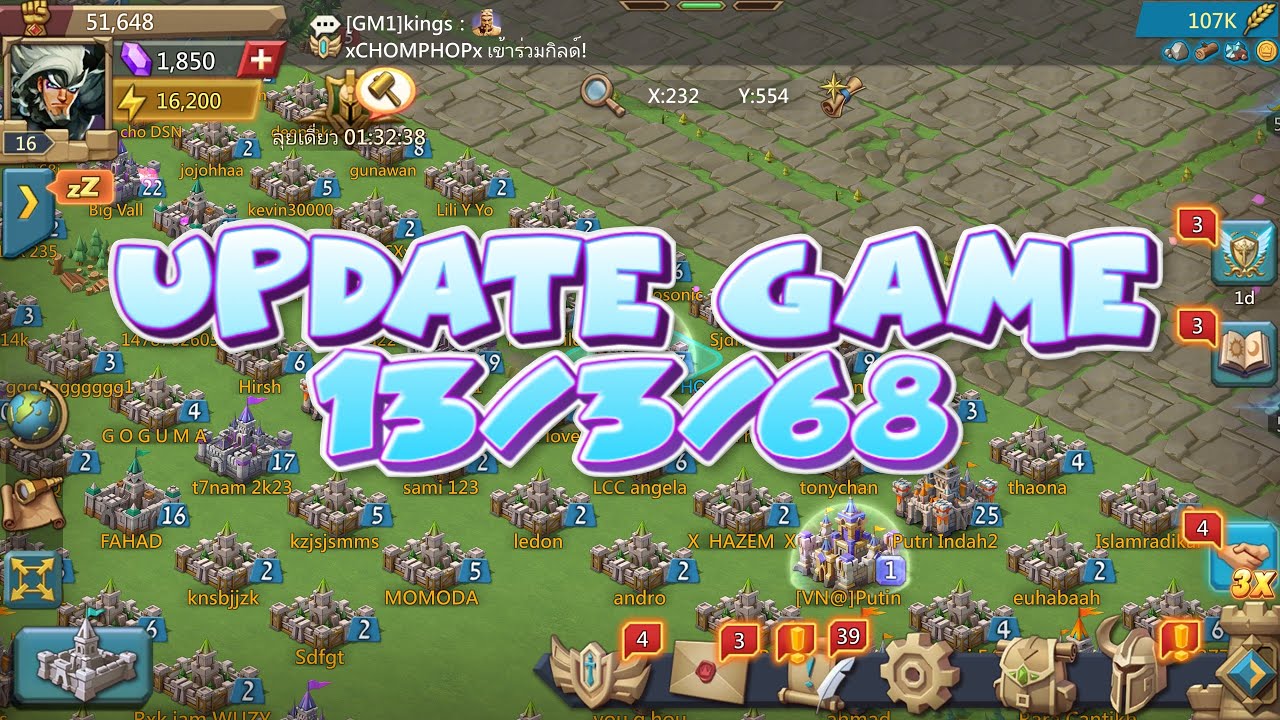 Lords Mobile - Update Game 13/3/68 - YouTube