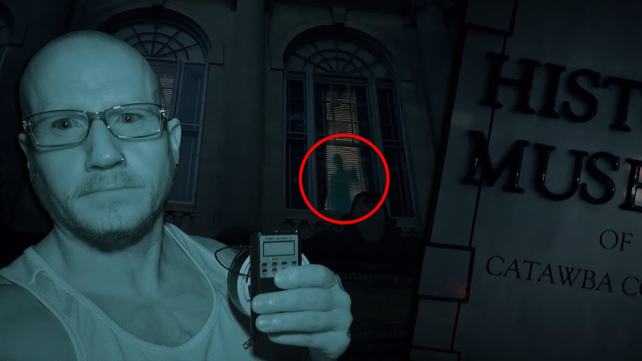 Our SCARY night inside a Haunted Museum | Catawba History Museum - YouTube