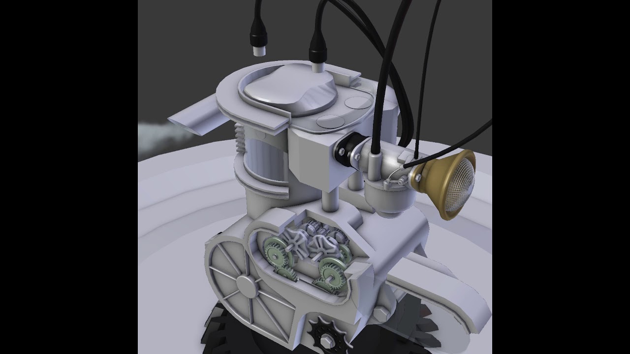 Clockwork Engine Valve | Fully mechanical Engine Valve Actuation - YouTube