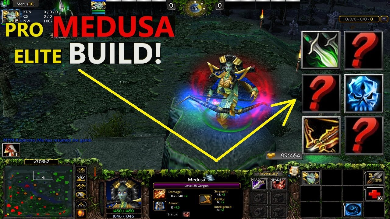 Medusa Pro - Elite Build! | hyy vs MhieDhieGOD | RGC - YouTube