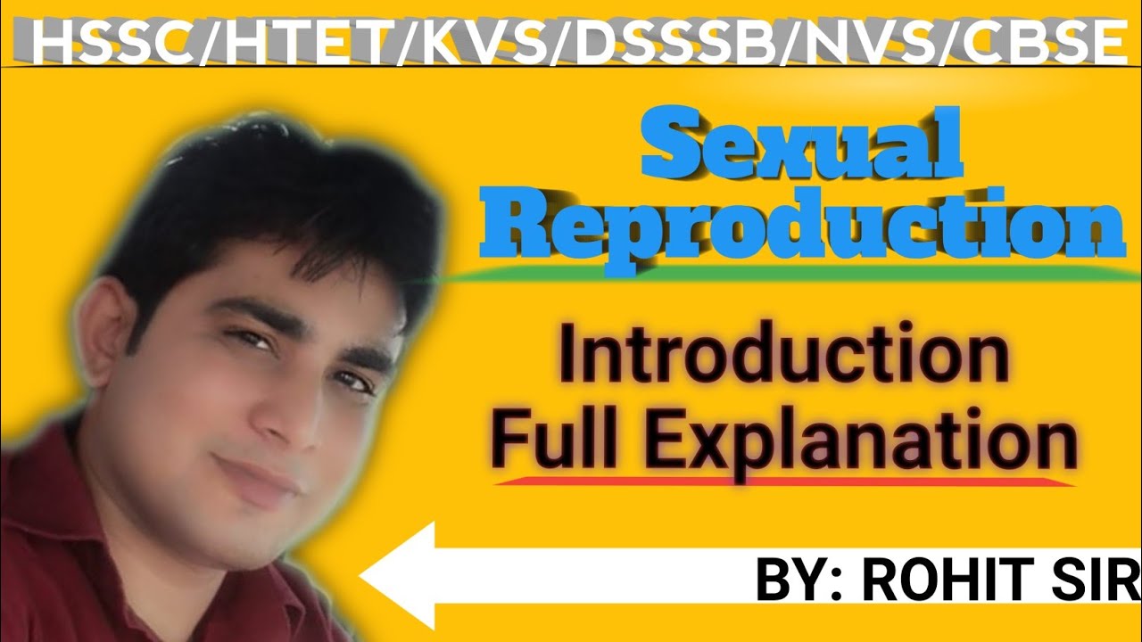 || Sexual reproduction : Introduction full explanation with diagrams ...