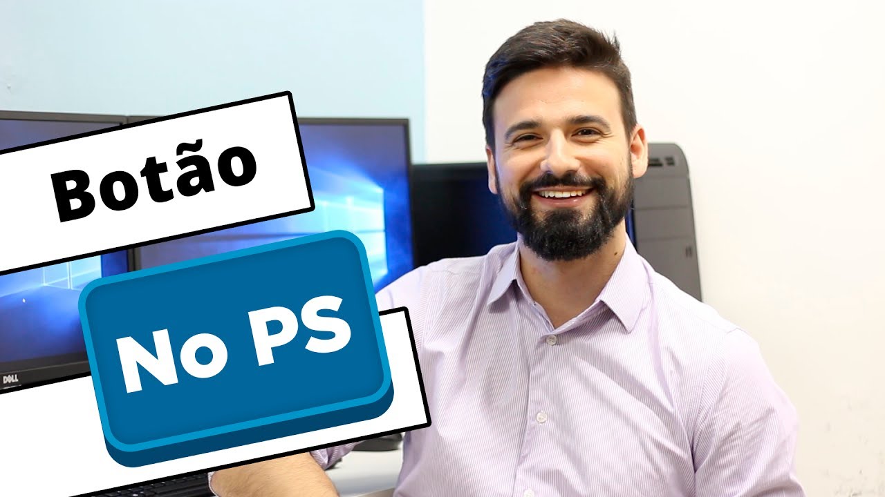 Como Criar Botão No Photoshop Em Menos De 2 Minutos Youtube