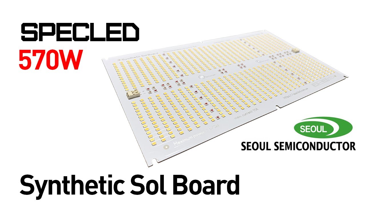 Synthetic Sol Board +IR - cамый эффективный LED модуль для растений ...