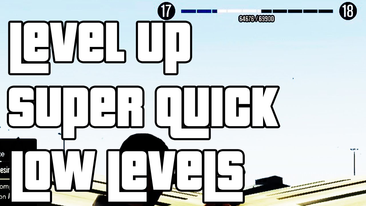 GTA5 | Level Up Super Quick (Low Levels) EC - YouTube