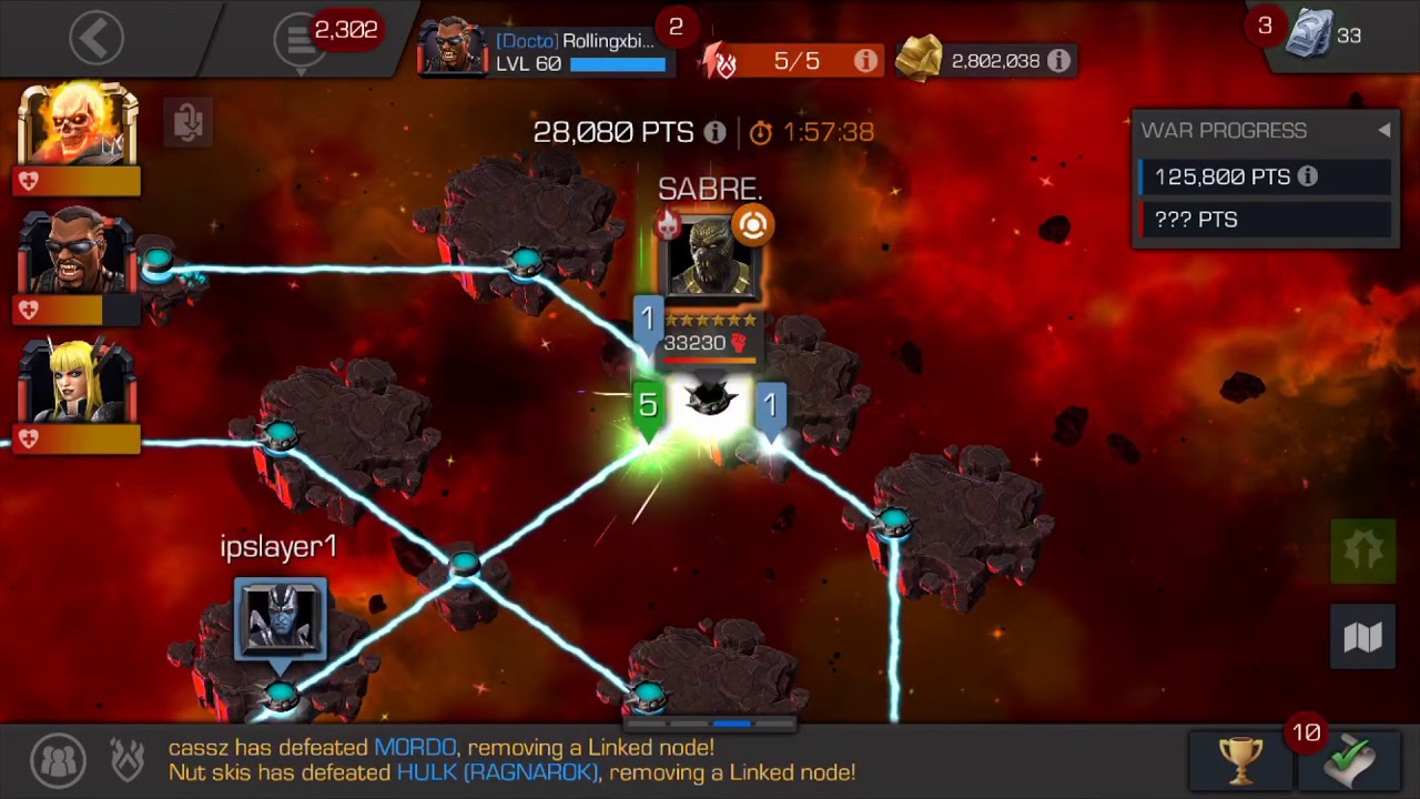 Mcoc - War time! Blade vs Killmonger Boss - YouTube