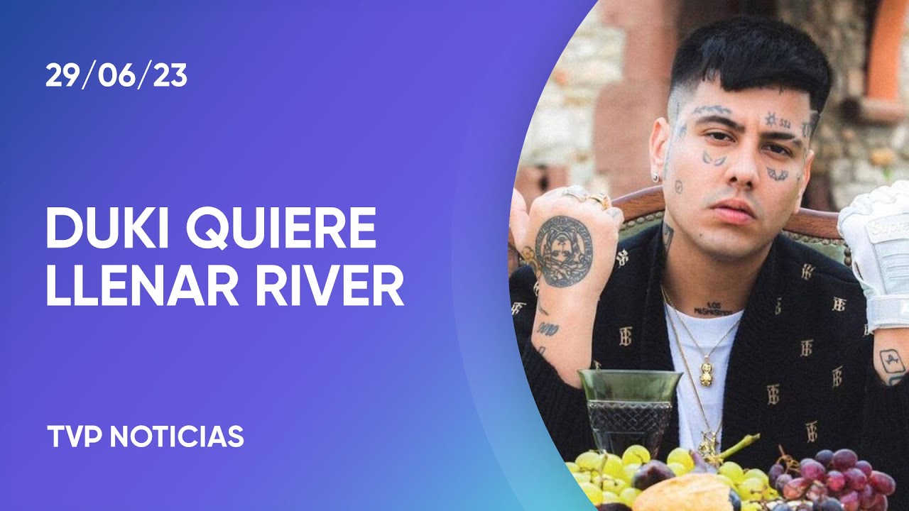 Duki lleva el trap argentino al estadio de River - YouTube