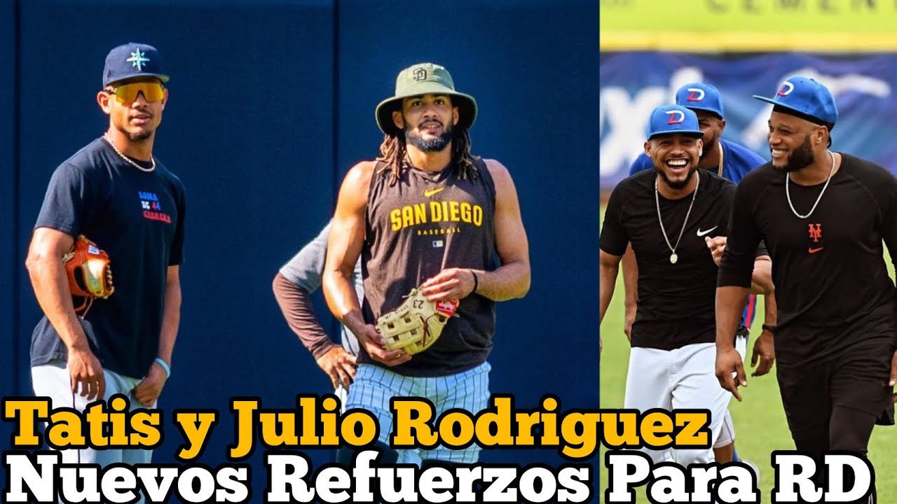 Fernando Tatis Jr y Julio Rodriguez Llegan Como Refuerzo Al Equipo ...