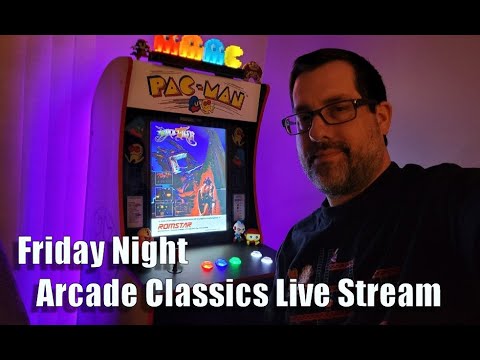 Friday Night Arcade Classics Gamestream from my Arcade1up Retropie Cab ...