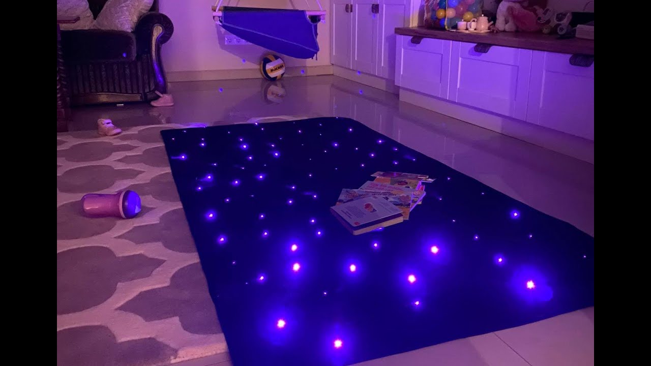 Fibre optic carpet - COMING SOON - YouTube