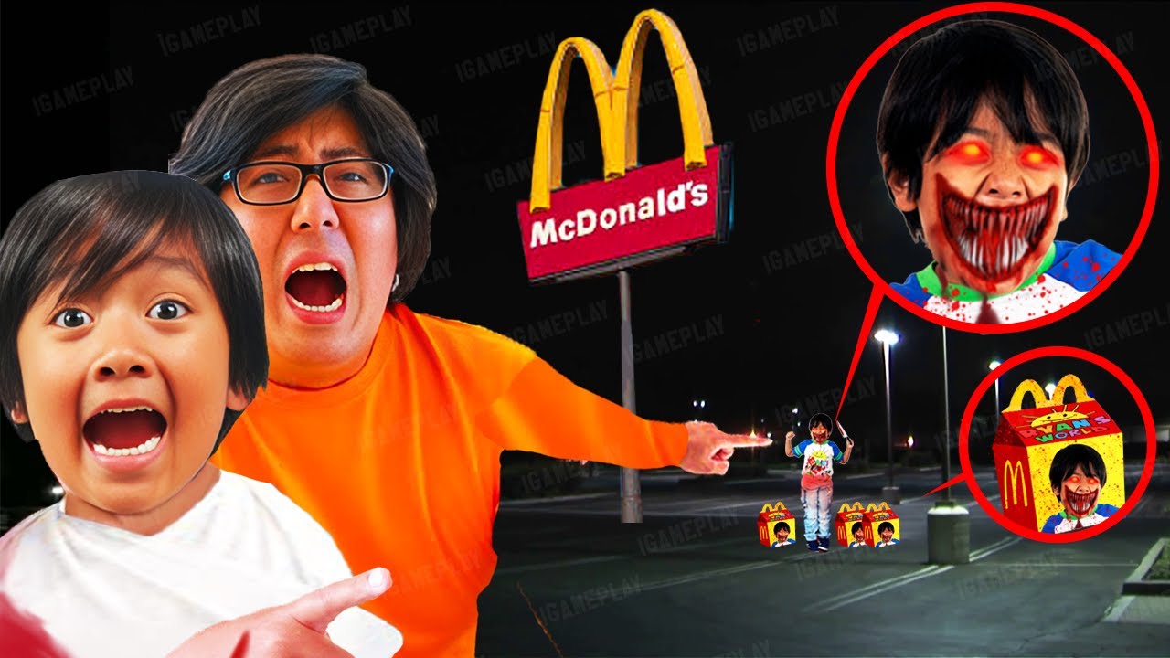 Don't order RYAN'S WORLD.exe Happy Meal from McDonalds at 3AM! - Tag ...