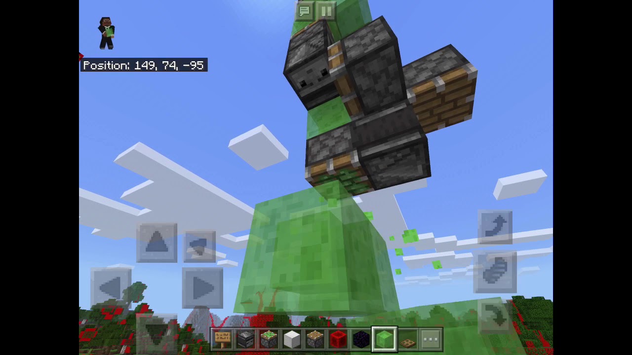 Minecraft Bedrock Self-returning Flying Machine Tutorial - YouTube