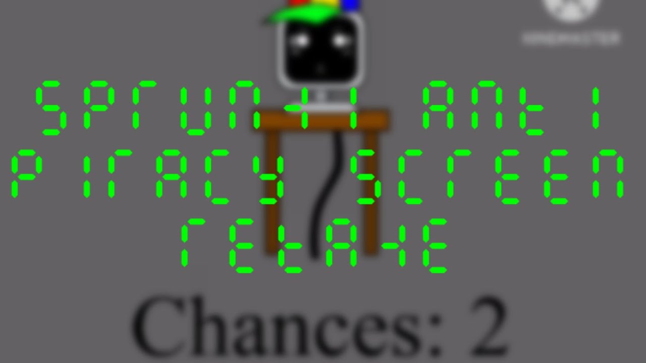 Sprunki Anti Piracy Screen Retake - YouTube