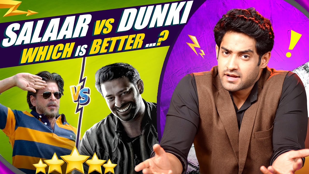 DUNKI VS SALAAR MOVIE REVIEW | BOTH BAD? - YouTube