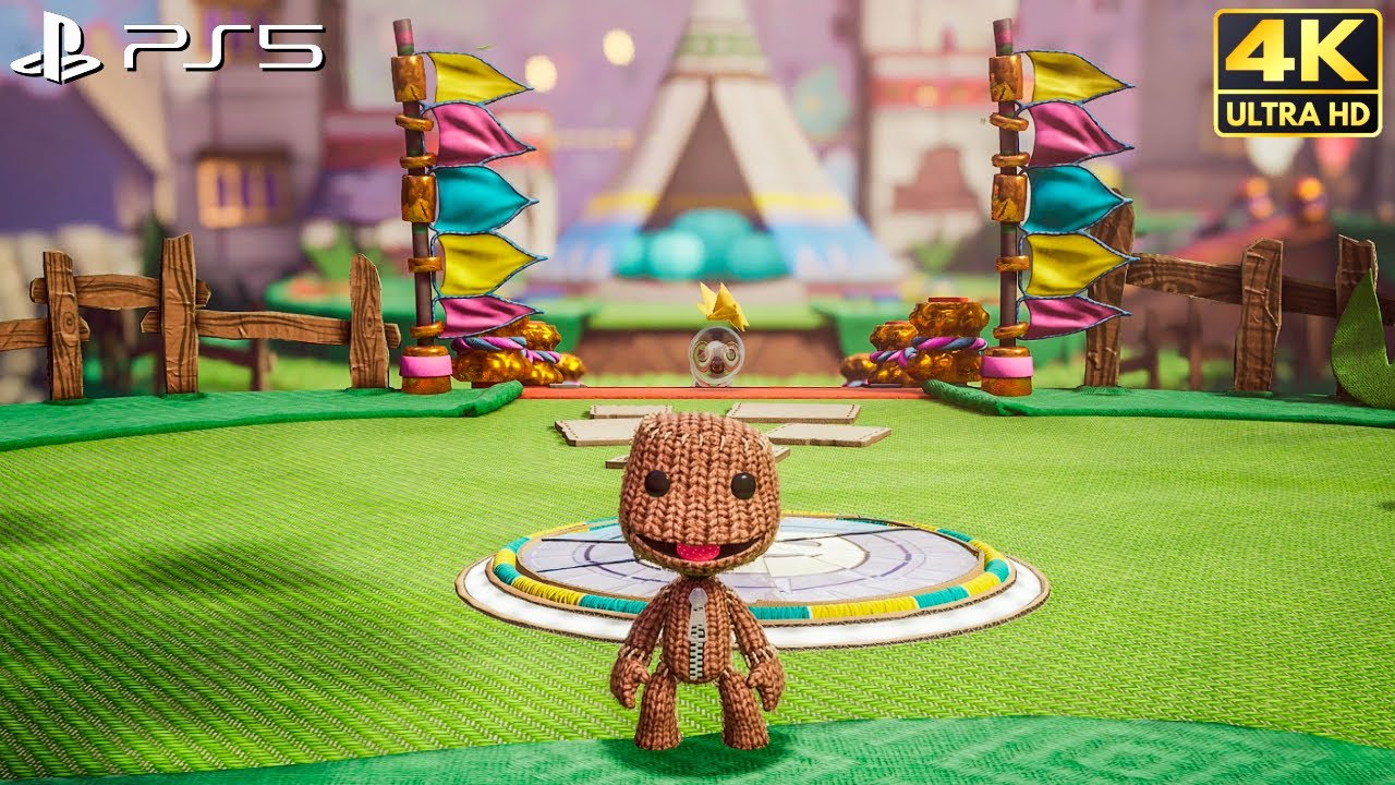 Sackboy: A Big Adventure - PS5 Gameplay | 4K 60FPS - YouTube