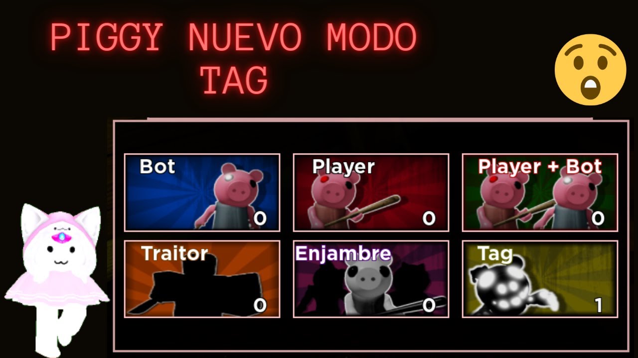 JUEGO EL NUEVO MODO TAG EN PIGGY *SÓLO UNO ESCAPARÁ!!* 😱 - YouTube