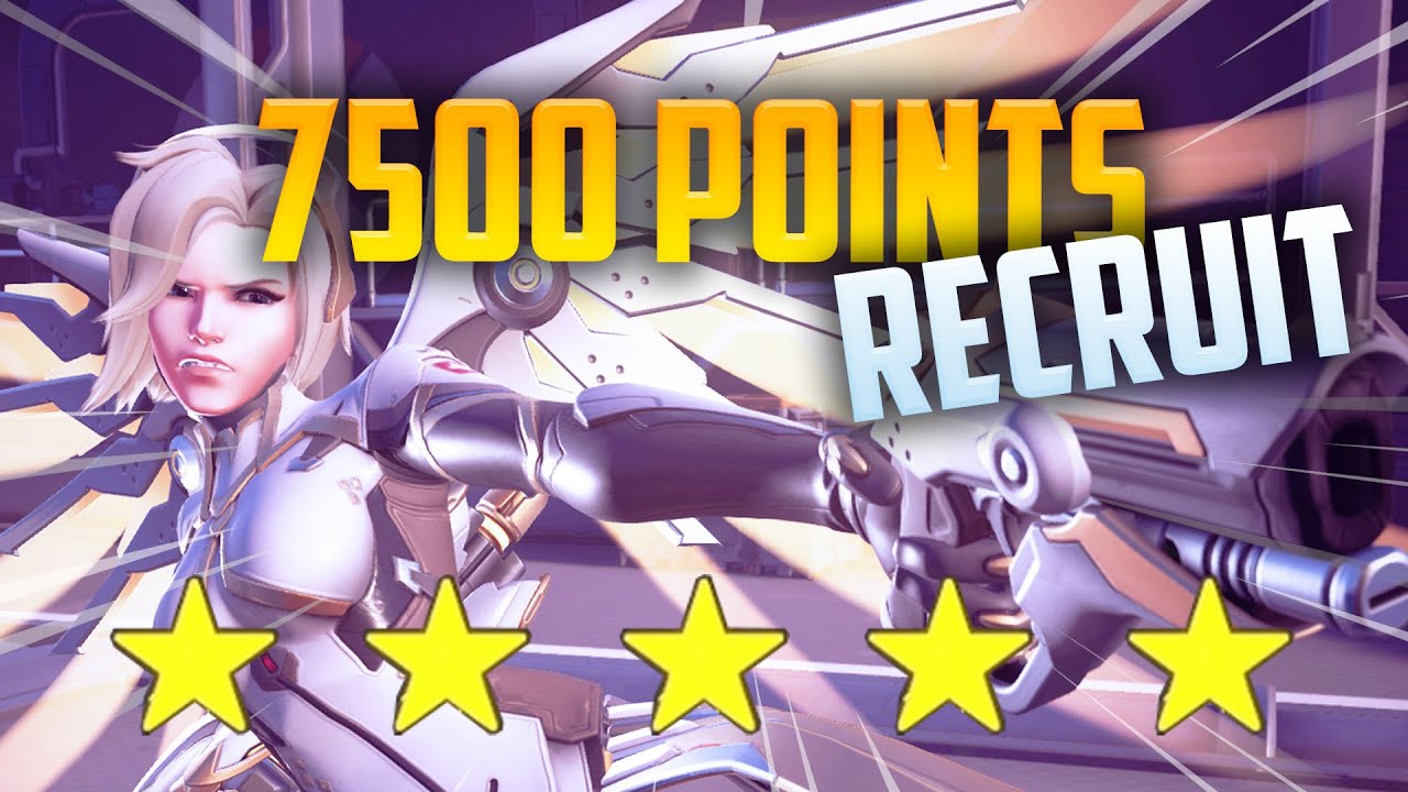 (7500 Points Maxed) MERCY | RECRUIT | HERO MASTERY - YouTube
