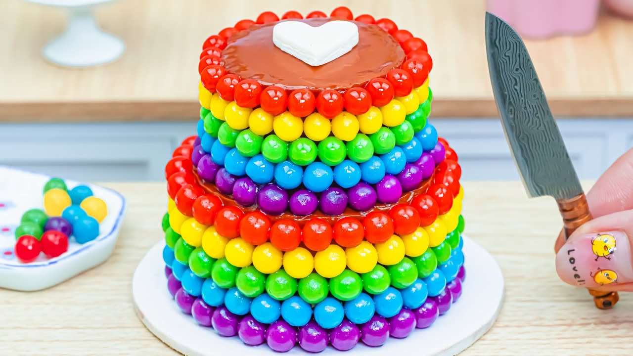 Amazing KITKAT Cake | Satisfying Miniature KitKat Chocolate Cake ...