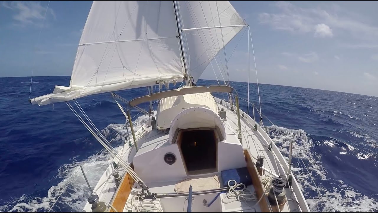 S2Ep1: Back to Sea--Trade Wind Sailing. Singlehanding From Sint Maarten ...