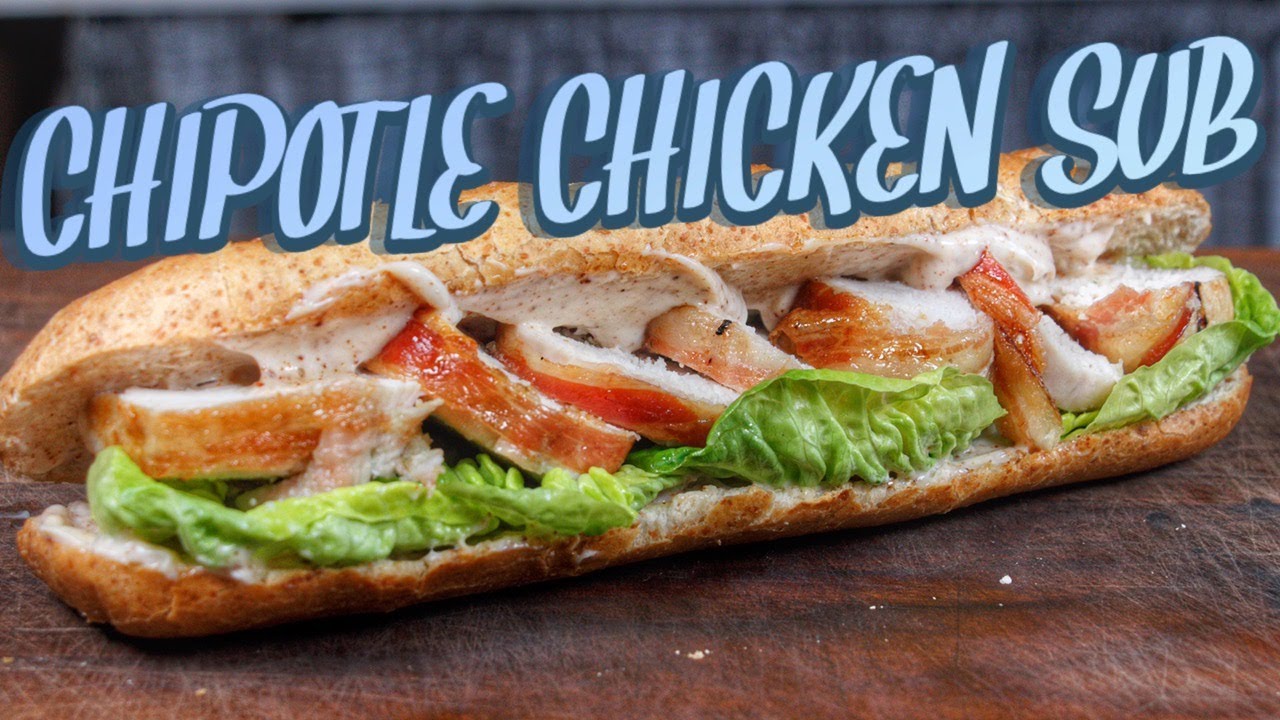 CHIPOTLE CHICKEN SUB vom GRILL - deutsches BBQ-Video - 0815BBQ - YouTube