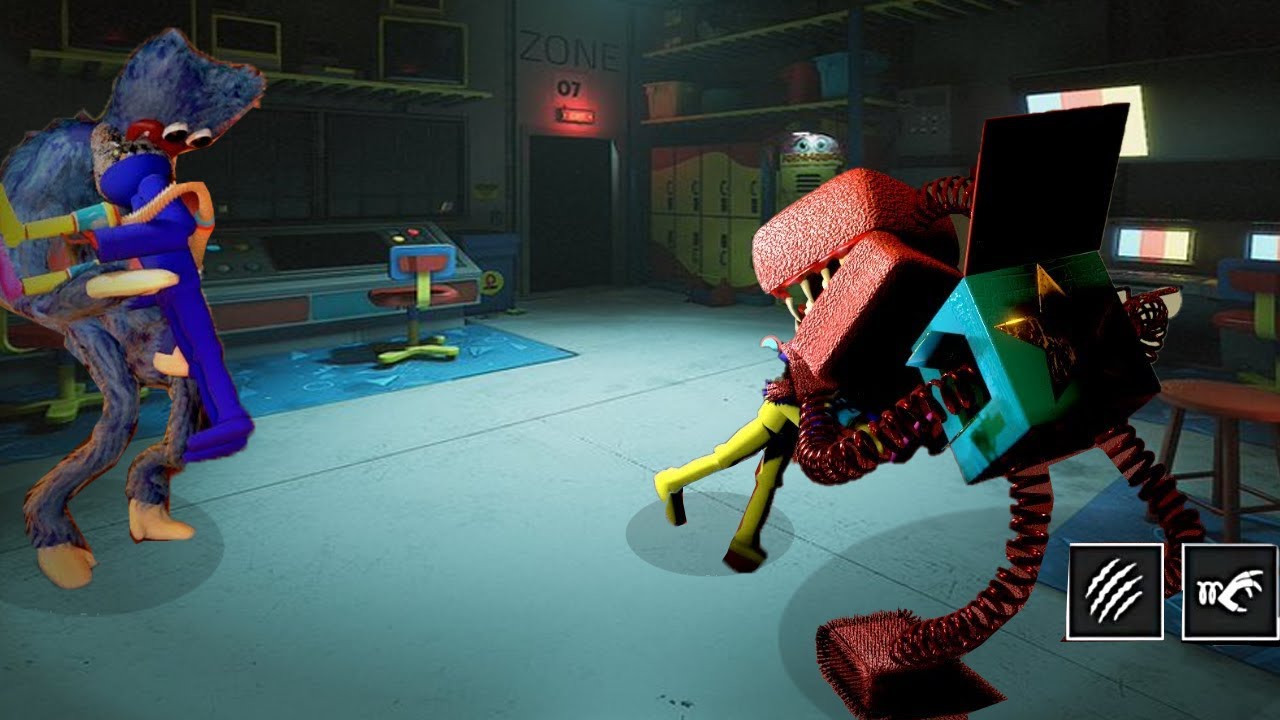 BOXY BOO in 3RD Person & EATING Players Alive in Project: Playtime ...