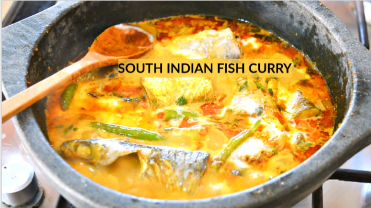Indian Kerala Fish Curry | Easy Fish Curry | Fish Curry With Coconut ...