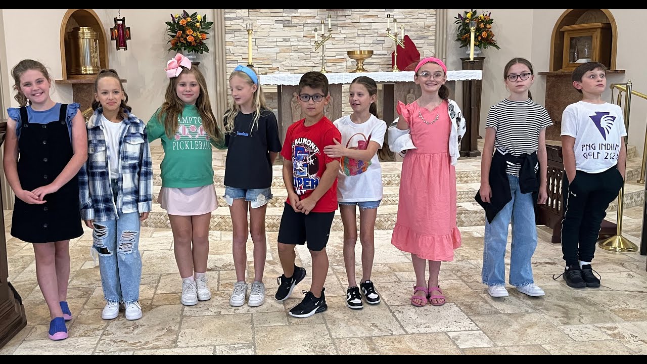 CCD 4th Grade 2024 - YouTube