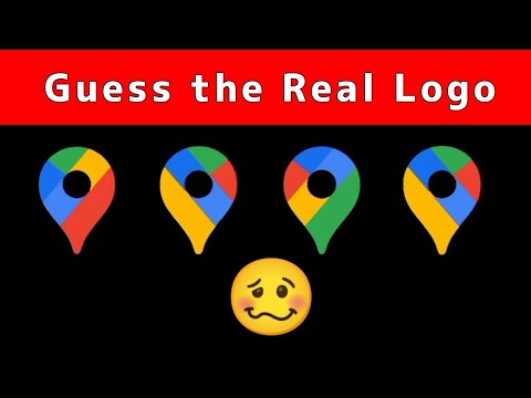 Guess the Real Google Map Logo - YouTube