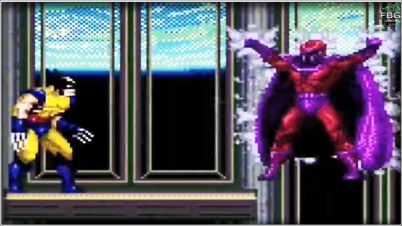 X-Men Sega - All Bosses - YouTube