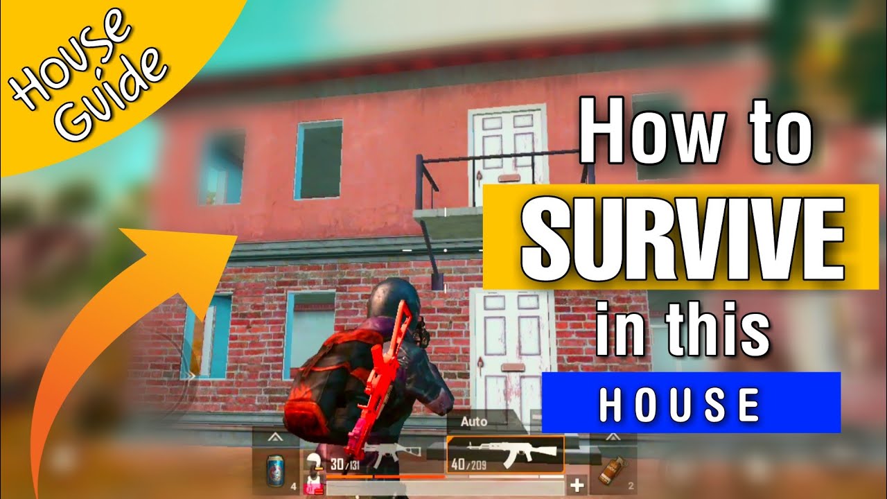 PUBG MOBILE:🔥How to SURVIVE in This House🔥, Pubg Mobile house guide ...