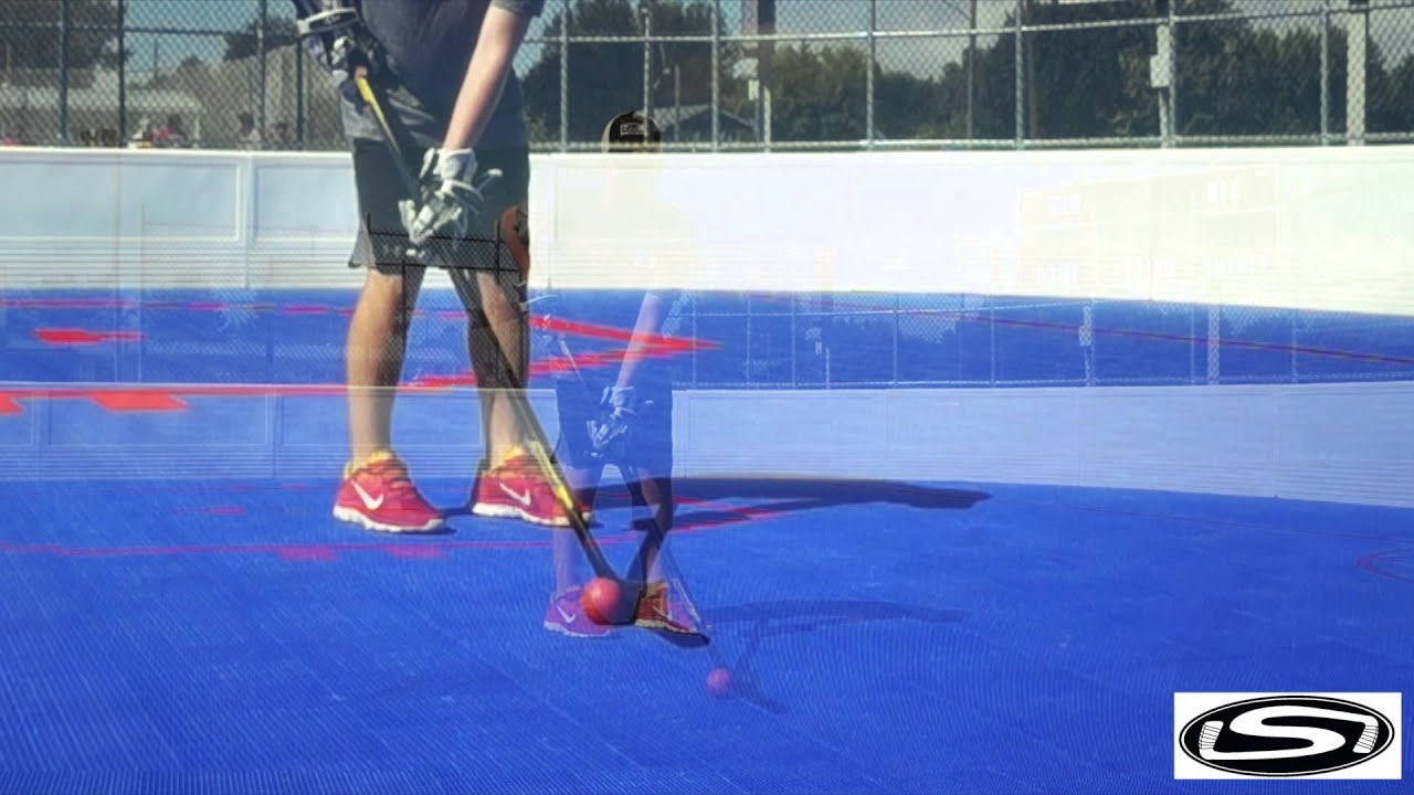 Stick Skillz Ball Hockey (Back Hand Shot) - YouTube