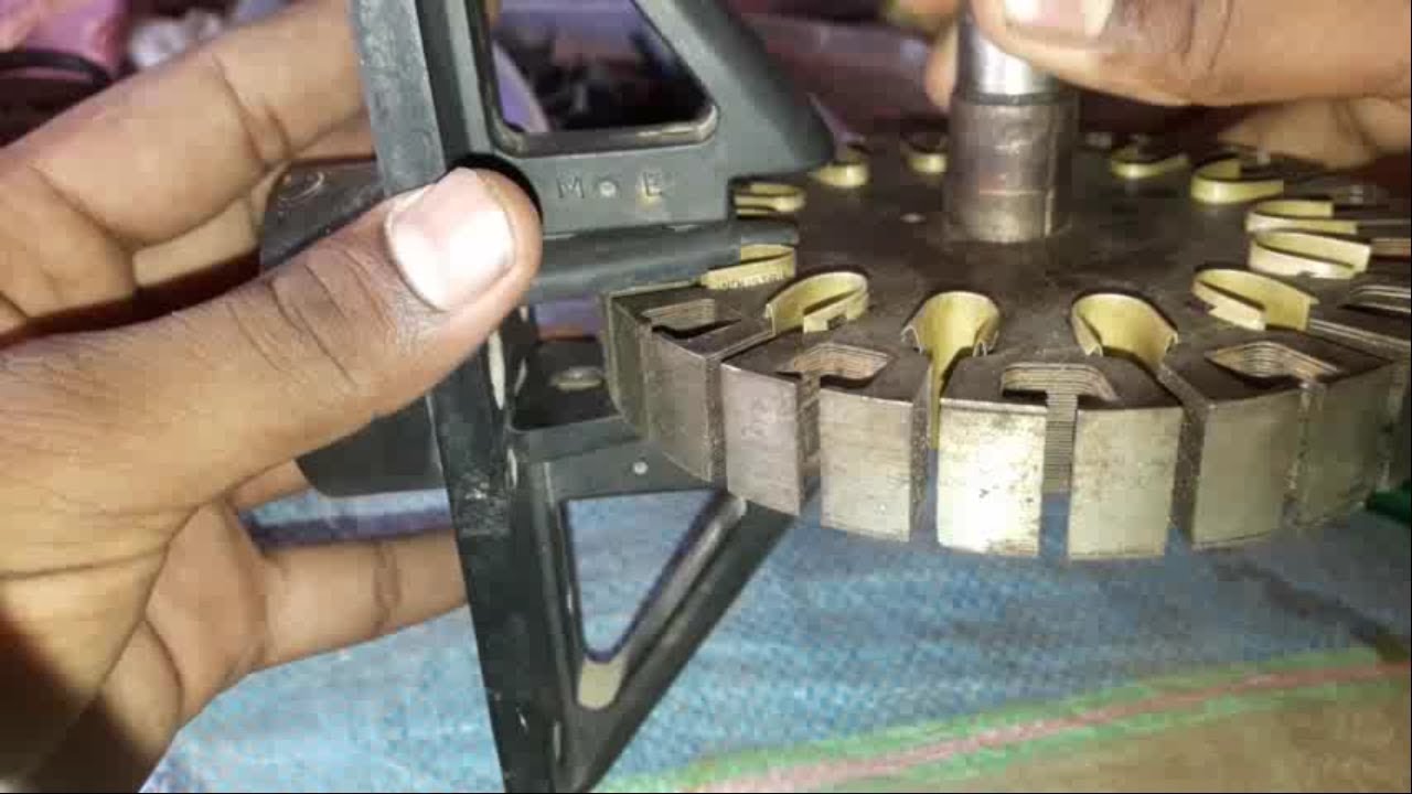 Ceiling fan Rewinding machine Diy set change - YouTube