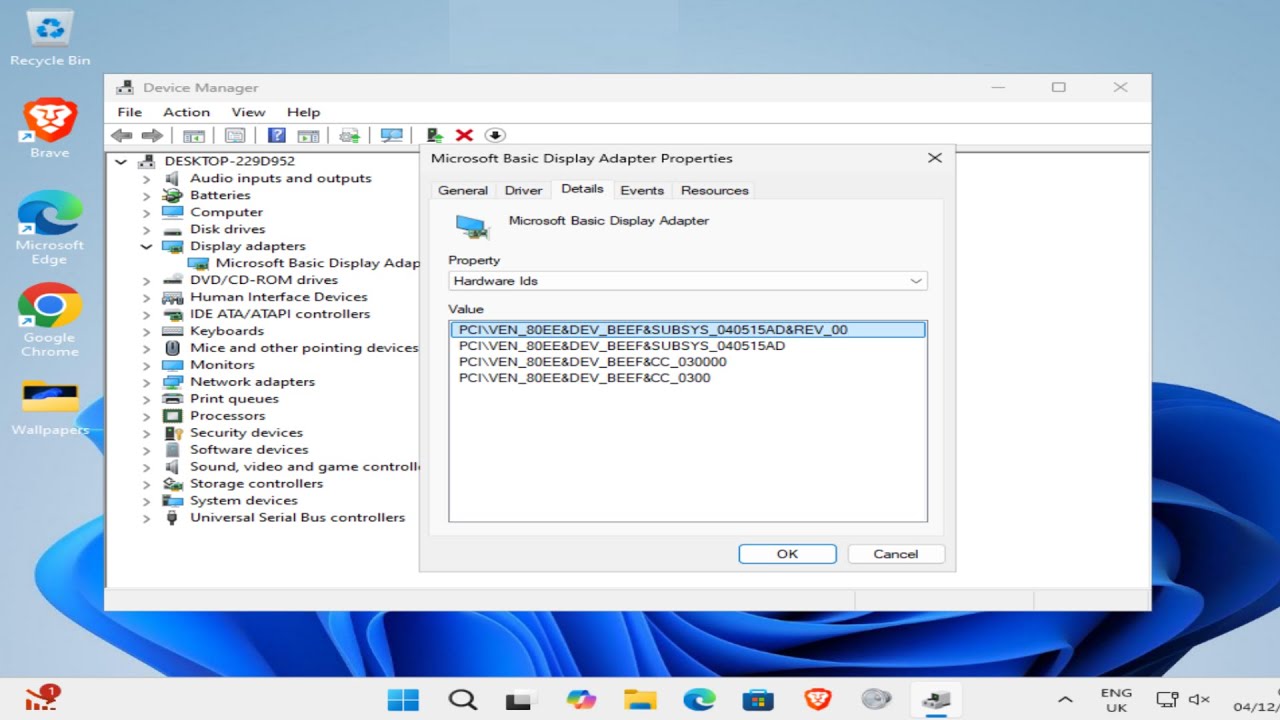 How To Find Hardware ID From Device Manager in Windows - YouTube