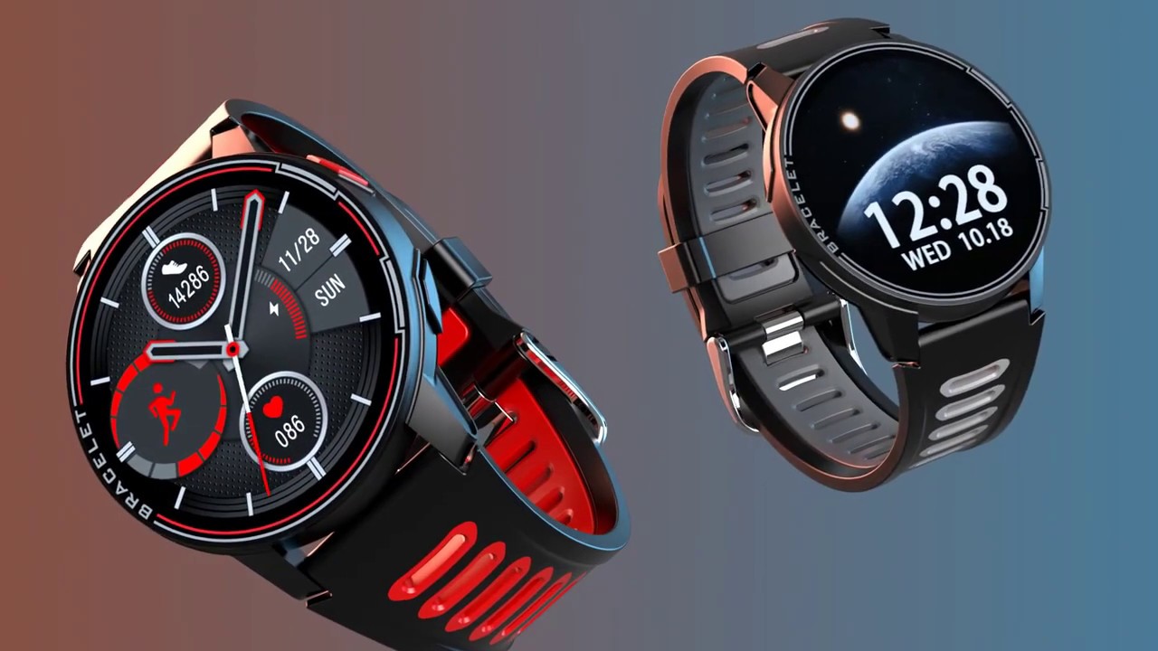 L6 IP68 Waterproof Sports Smart Watch by WristX - YouTube
