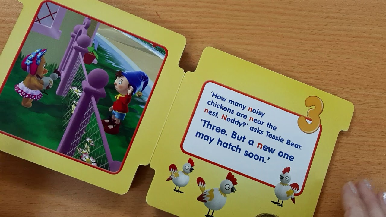 Reading book Level 2: Noddy ABC: N - YouTube