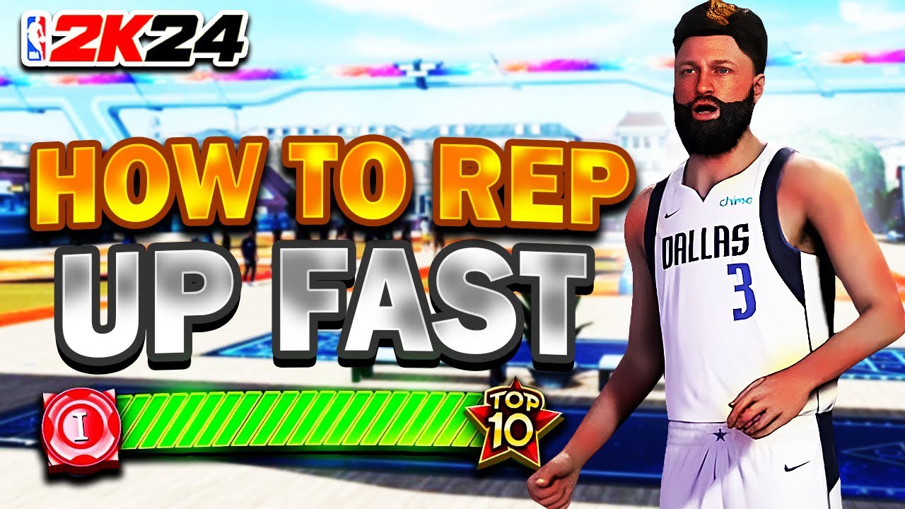 HOW TO REP UP FAST IN NBA 2K24! - YouTube
