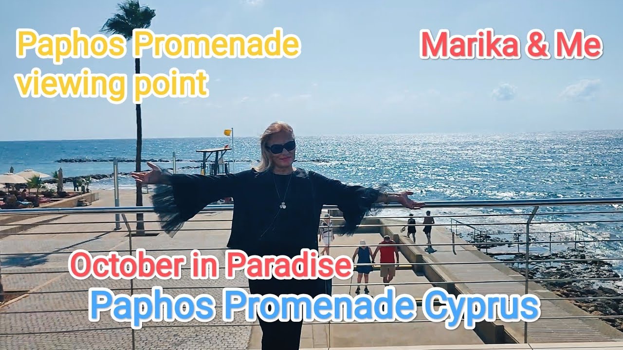 It's October in Paradise "Paphos Promenade".. Paphos Cyprus - YouTube