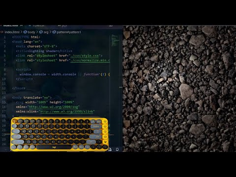 ASMR Programming - lighting shader - No Talking - YouTube