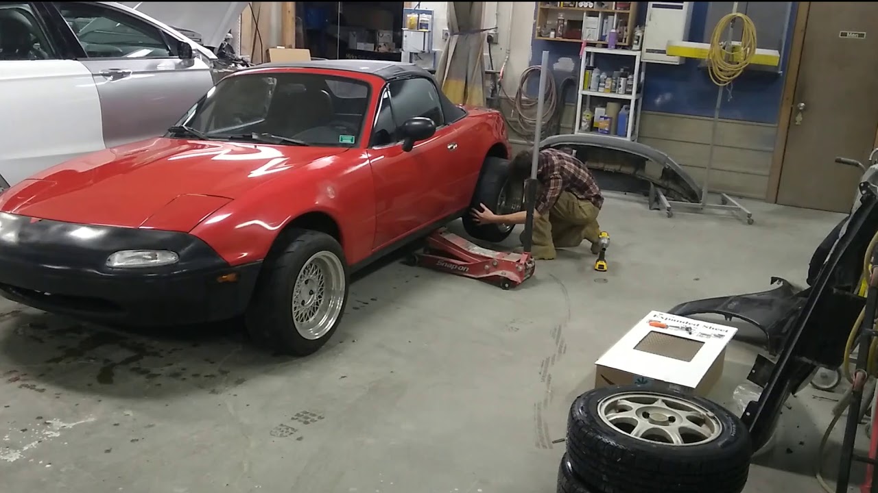 New Build Widebody Miata (making the fenders) - YouTube