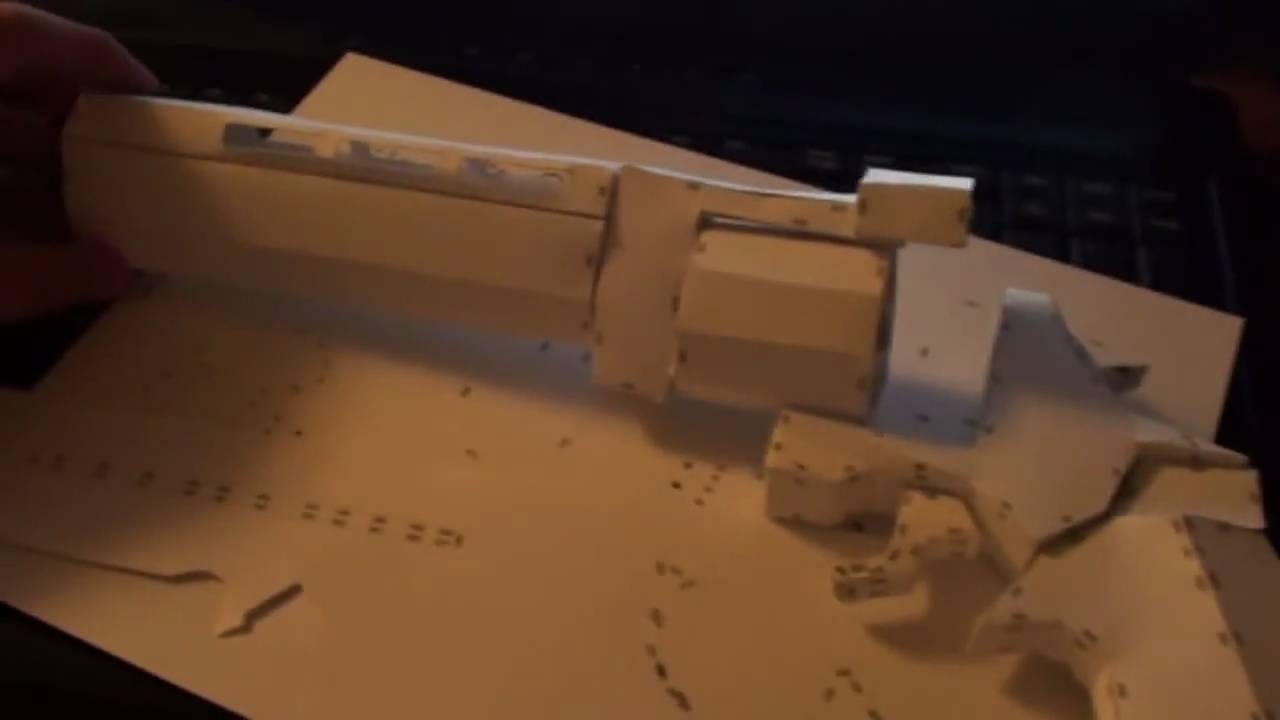 Pepakura Gun - YouTube