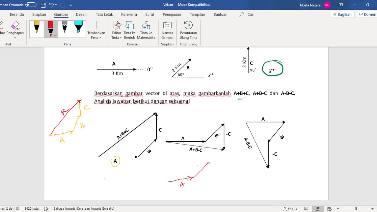 Notasi Vektor - YouTube