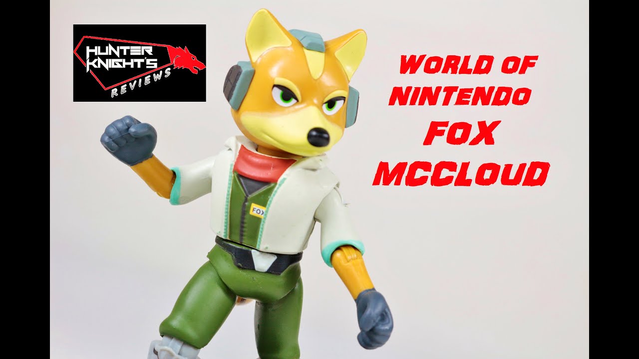Review: Star Fox 64 FOX MCLOUD World of Nintendo figure by Jakks ...