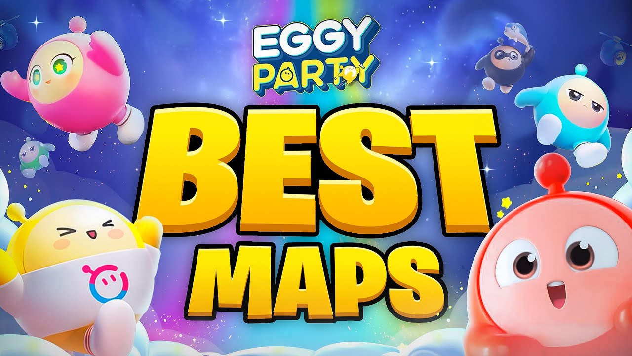 7 BEST Maps in Eggy Party! - YouTube