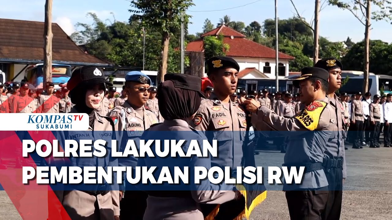 Polres Lakukan Pembentukan Polisi RW - YouTube