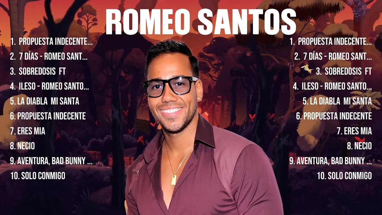 Romeo Santos ~ Greatest Hits Full Album ~ Best Old Songs All Of Time ...