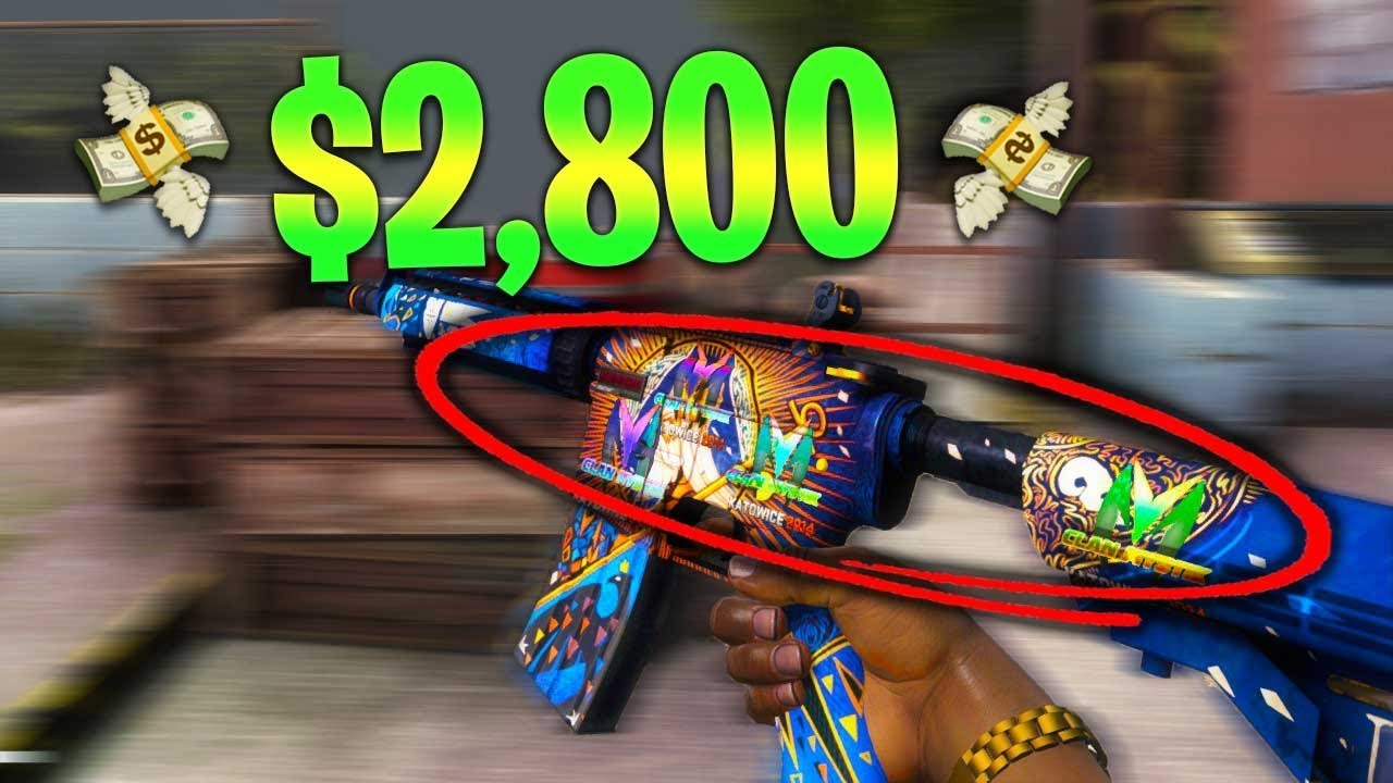 HE SPENT $20,000 ON THE NEW M4A4 EMPEROR - YouTube