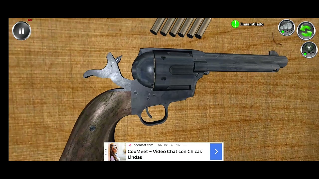 Colt Single Action Army Peace Maker |Créditos:Weapon field Strip - YouTube