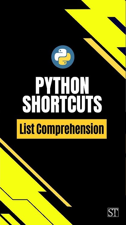 Python Shortcuts - List comprehension #python #codingshorts #listcomprehension #shorts - YouTube