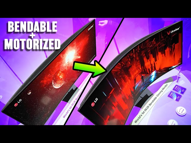Flexible Oled Monitor Corsair Xeneon Flex 45WQHD240 45" Bendable OLED